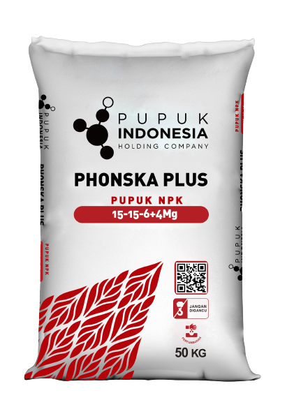 NPK Phonska Plus 15-15-6+4Mg - PT. Pupuk Kujang Cikampek